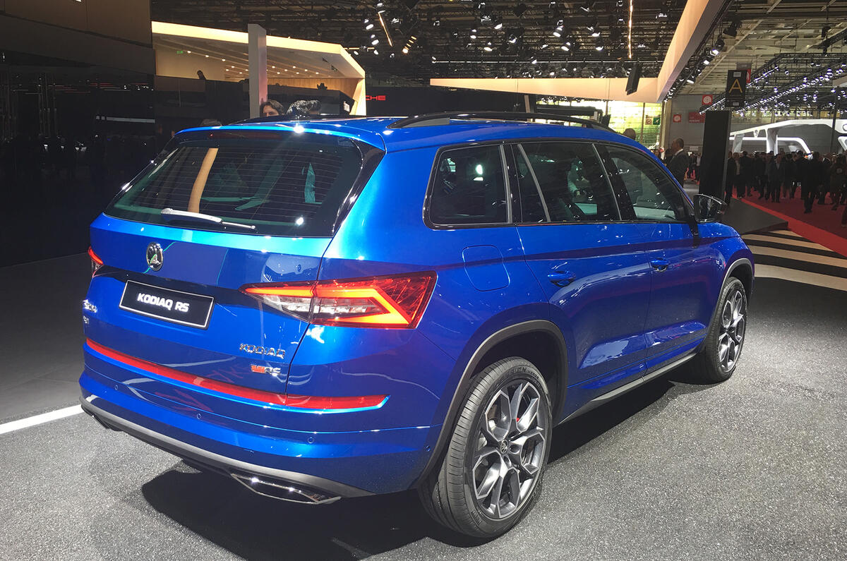 237bhp Skoda Kodiaq vRS costs £42,870 | Autocar