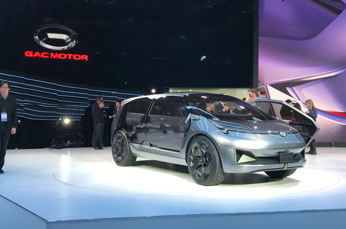 Chinese firm GAC displays Entranze concept with American design focus ...