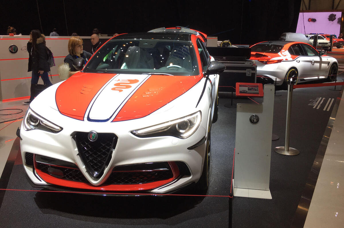 Alfa Romeo Racing edition Giulia and Stelvio celebrate F1 return at ...