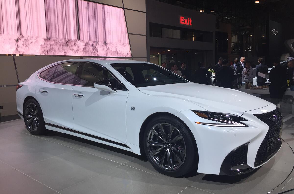 Lexus LS F Sport revealed at New York motor show | Autocar