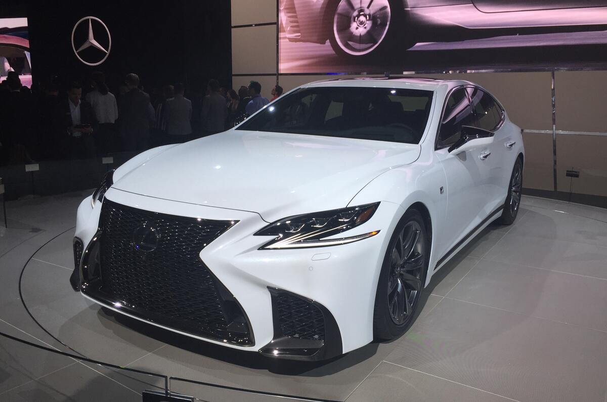 Lexus LS F Sport revealed at New York motor show | Autocar