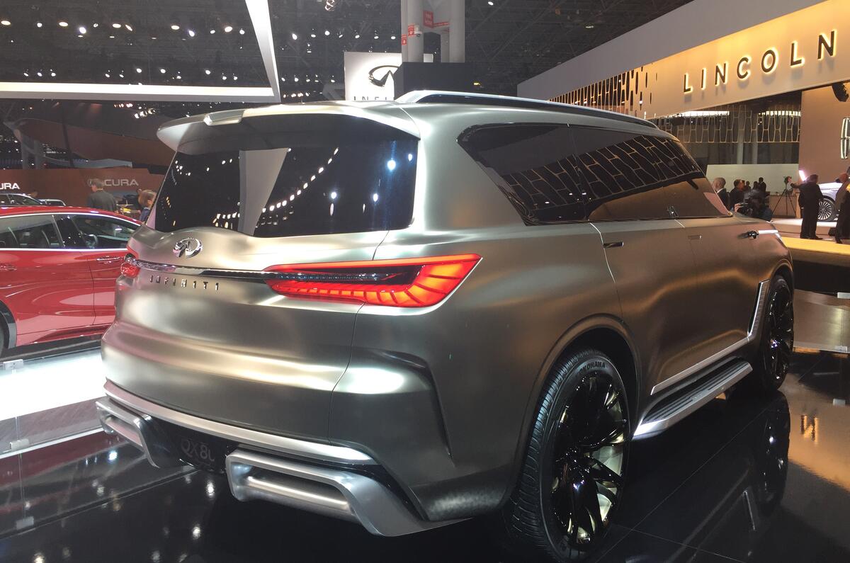 Infiniti QX80 Monograph concept previews future Range Rover rival | Autocar
