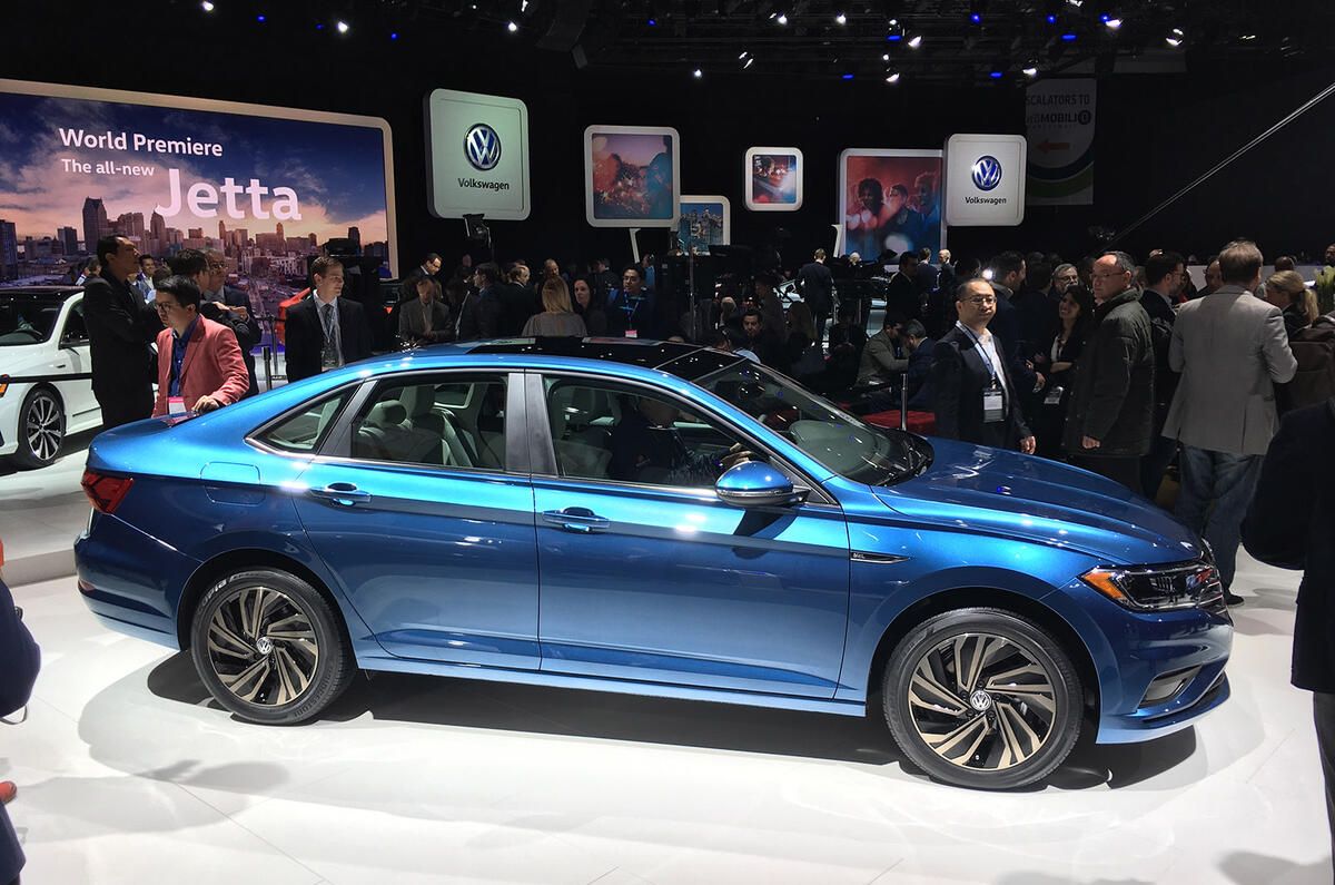 New Volkswagen Jetta introduces sharper look and eight-speed auto | Autocar