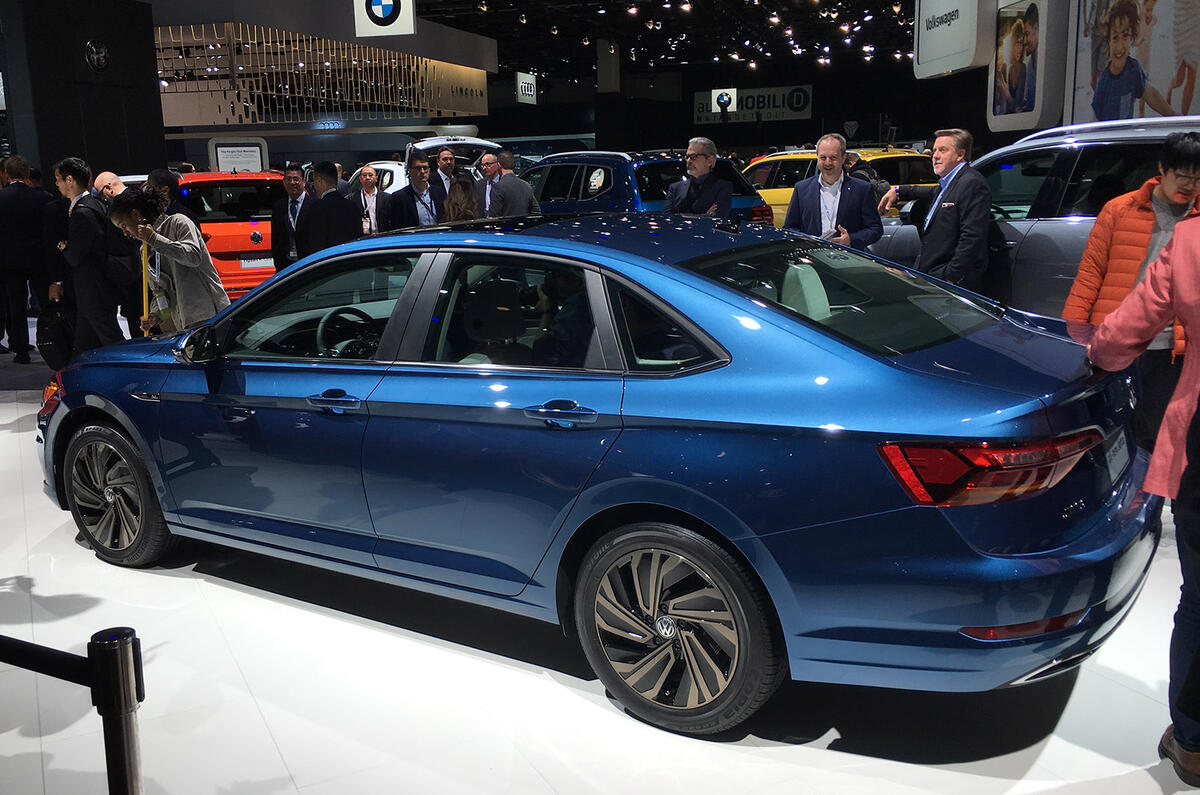 New Volkswagen Jetta introduces sharper look and eight-speed auto | Autocar