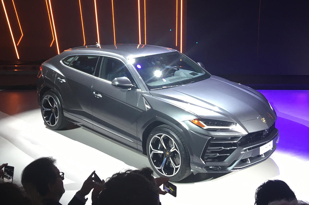 Lamborghini Urus at Goodwood: 641bhp SUV shown in action | Autocar