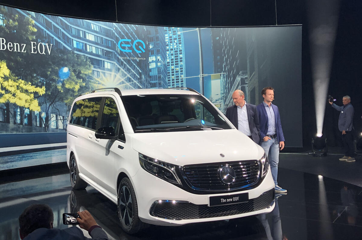 Mercedes EQV: electric MPV priced from £70,665 | Autocar