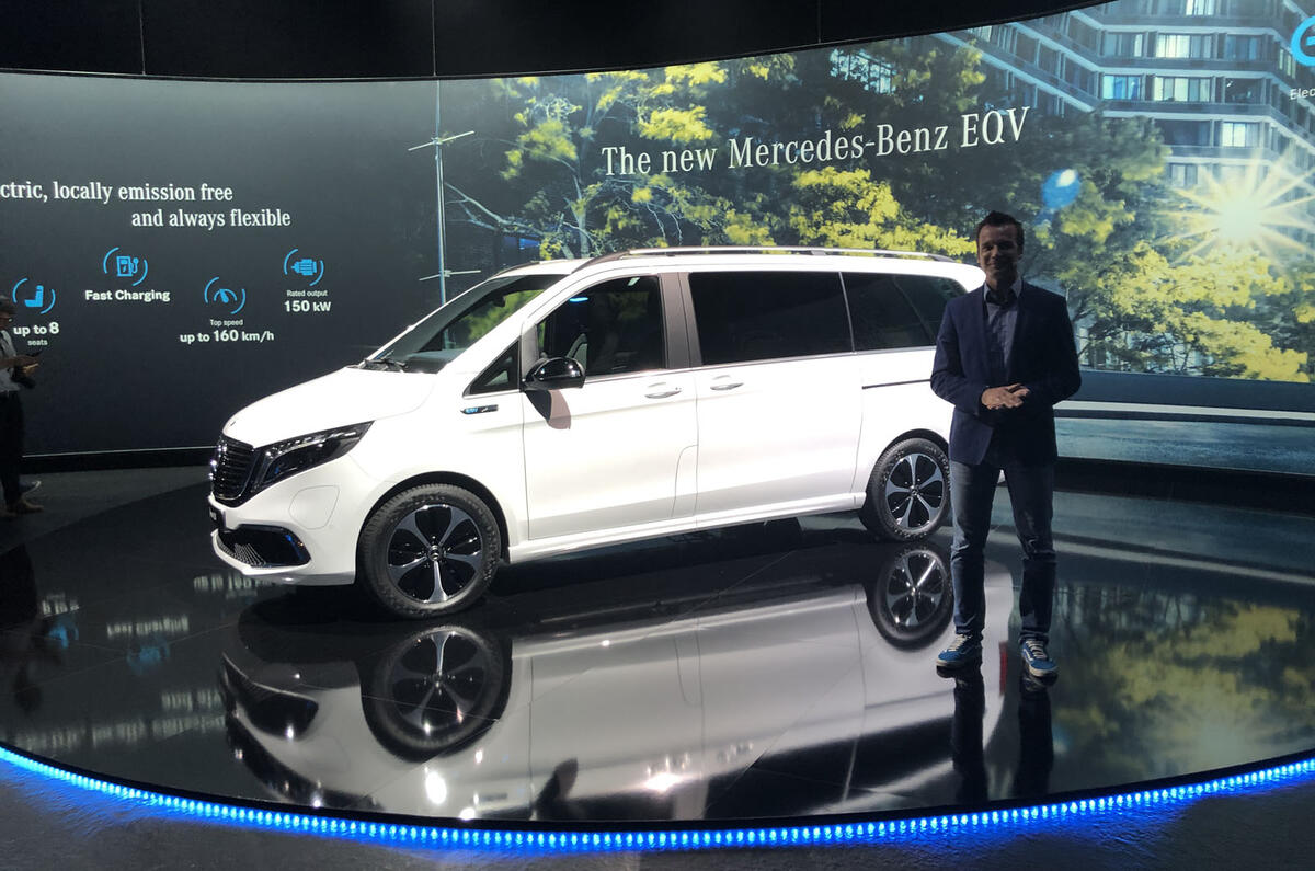 Mercedes EQV: electric MPV priced from £70,665 | Autocar