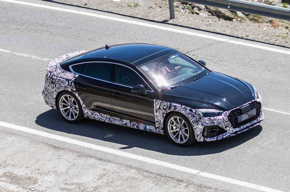 New Audi RS5 spotted in four-door Sportback form | Autocar