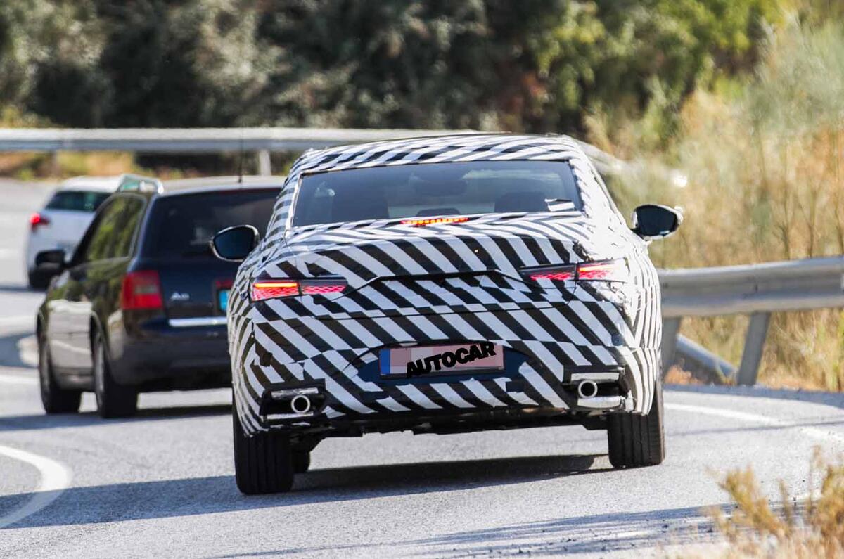 New DS large saloon seen in disguise for the first time | Autocar