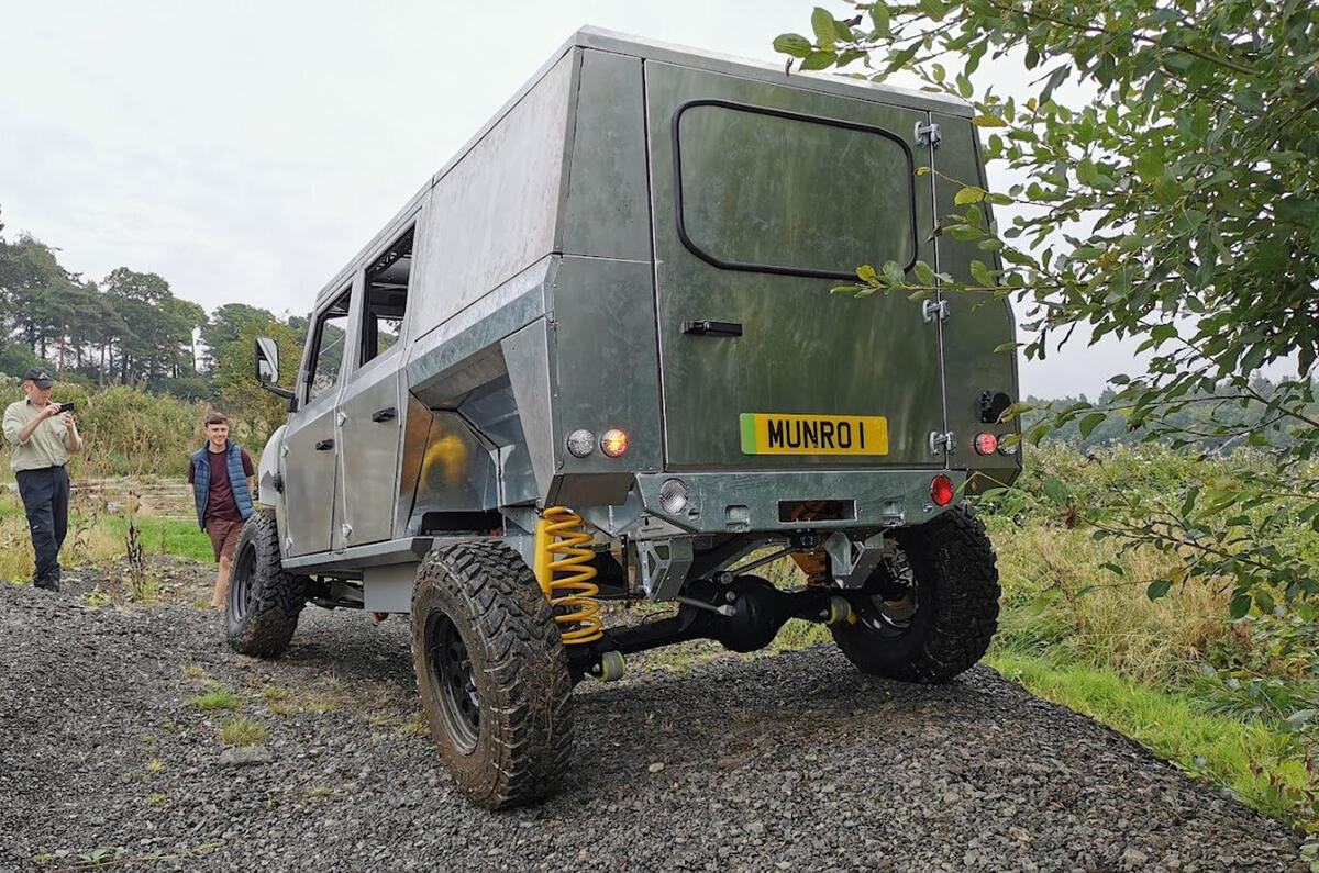 2022 ATAE Munro: rugged electric 4x4 enters testing phase | Autocar