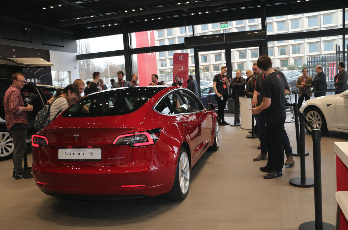 Tesla Model 3: first UK buyers take delivery of cars | Autocar