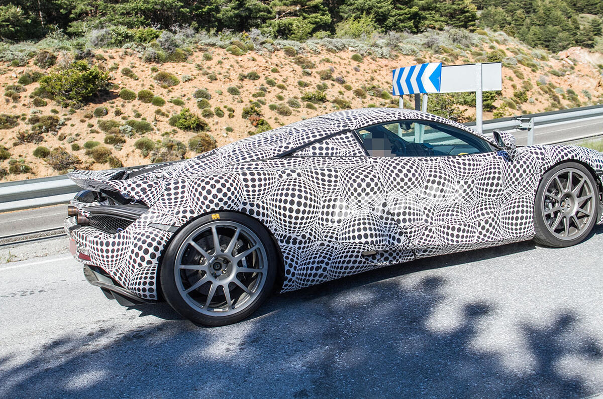 First McLaren hybrid supercar prototypes hit the road | Autocar