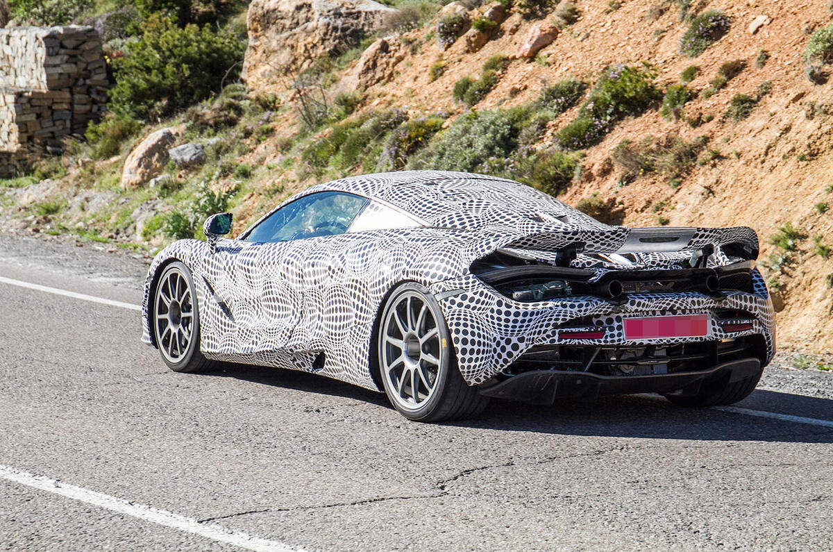 First McLaren hybrid supercar prototypes hit the road | Autocar