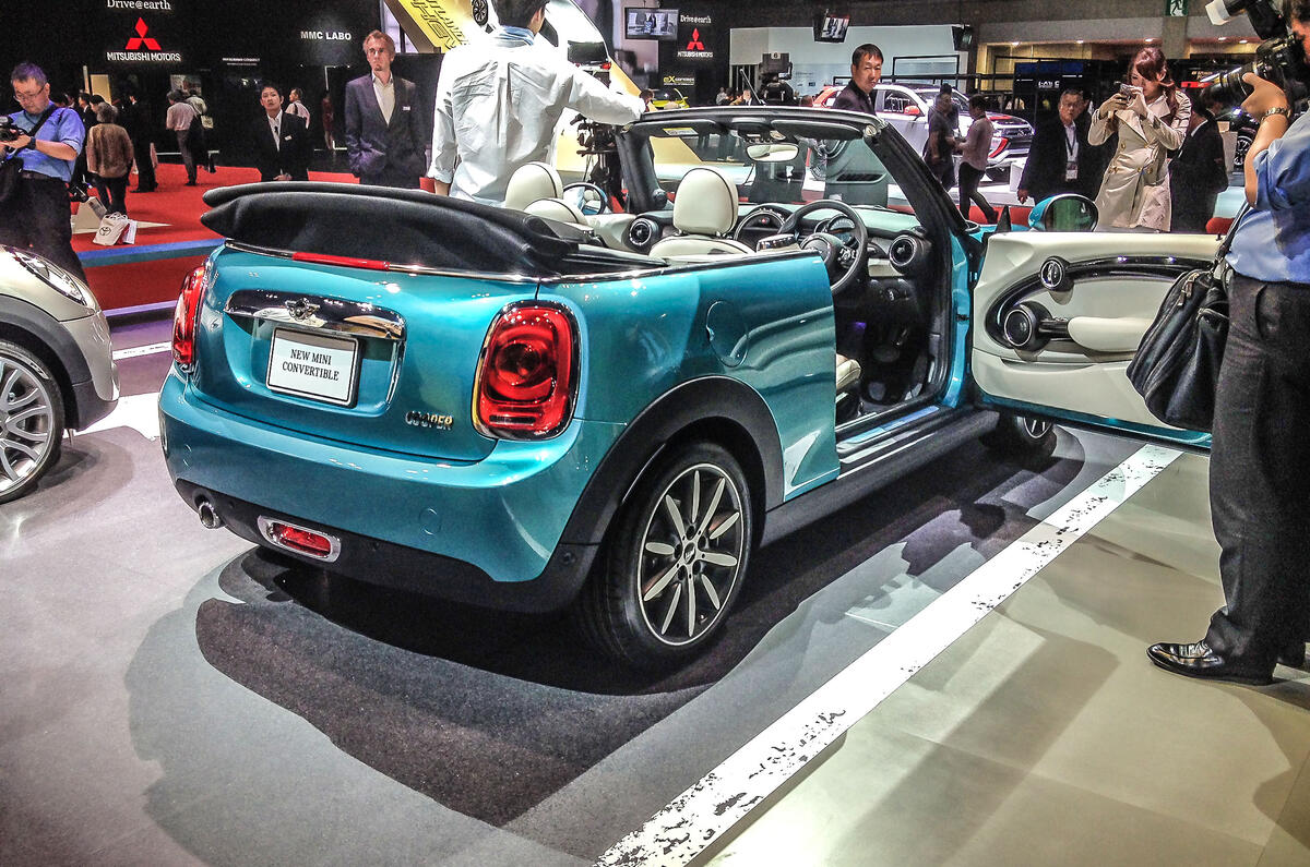 2016 Mini Convertible makes its debut at Tokyo show | Autocar