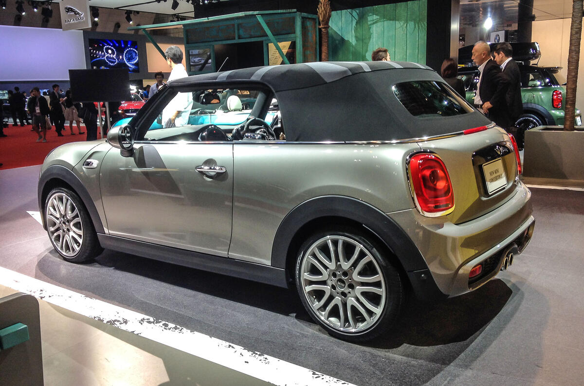 2016 Mini Convertible makes its debut at Tokyo show | Autocar