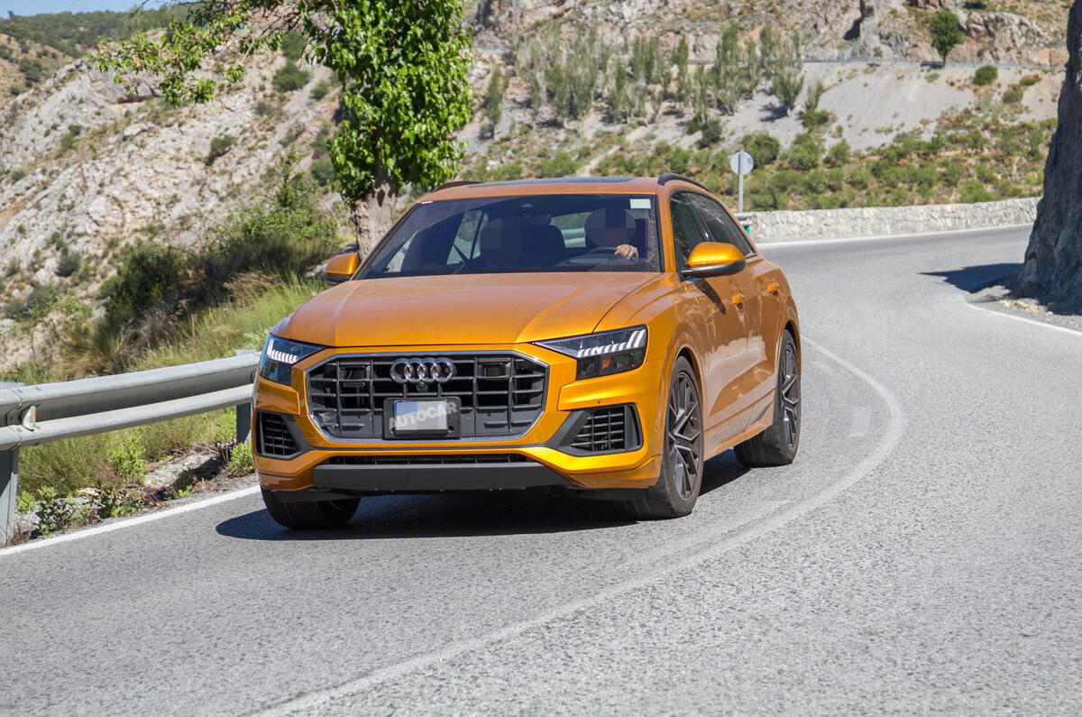 Audi SQ8 seen testing undisguised ahead of December arrival | Autocar