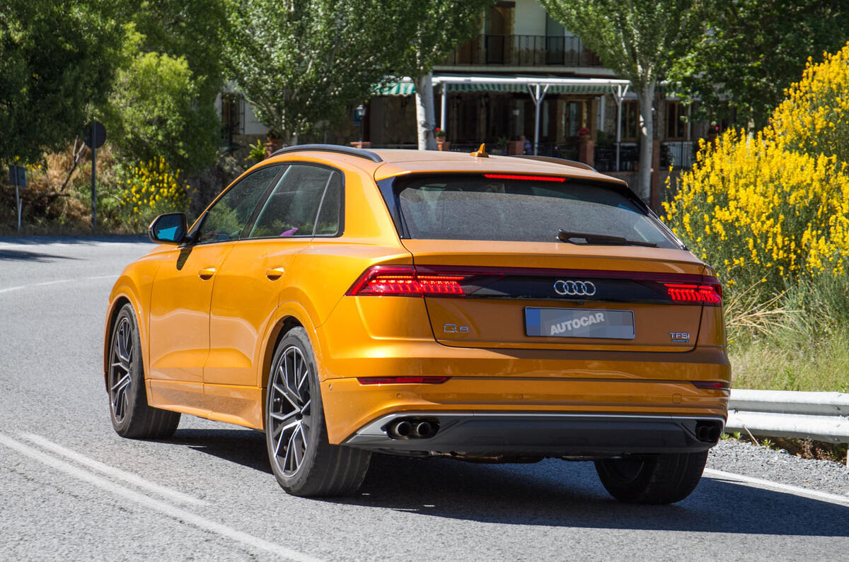 Audi SQ8 seen testing undisguised ahead of December arrival | Autocar