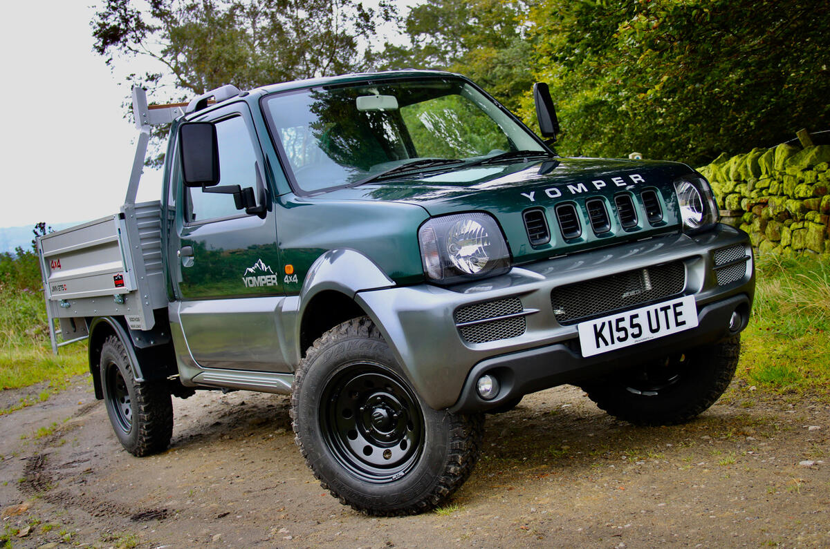 British start-up reveals Suzuki Jimny-based Yomper pick-up | Autocar