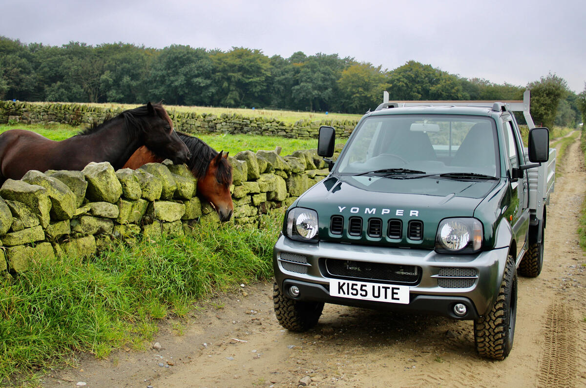 British start-up reveals Suzuki Jimny-based Yomper pick-up | Autocar