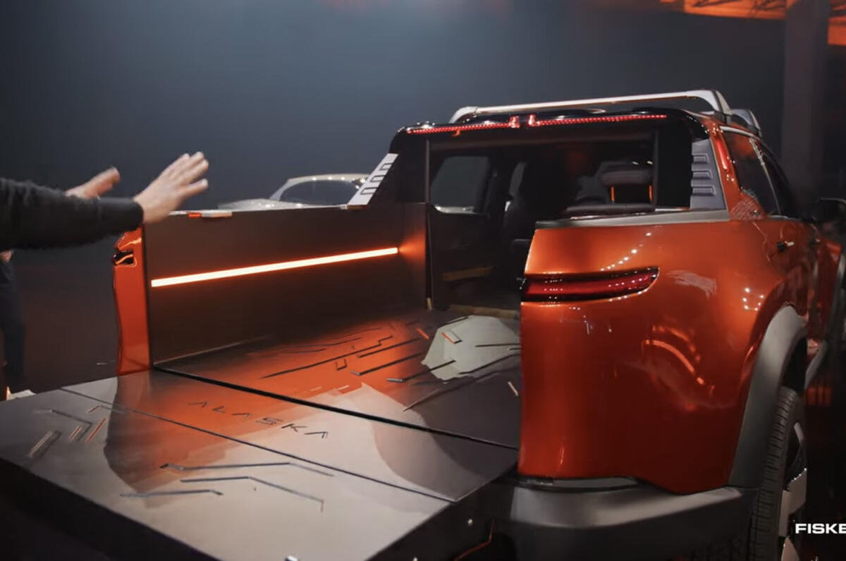 Fisker Alaska electric pick-up renamed Kayak for Europe | Autocar