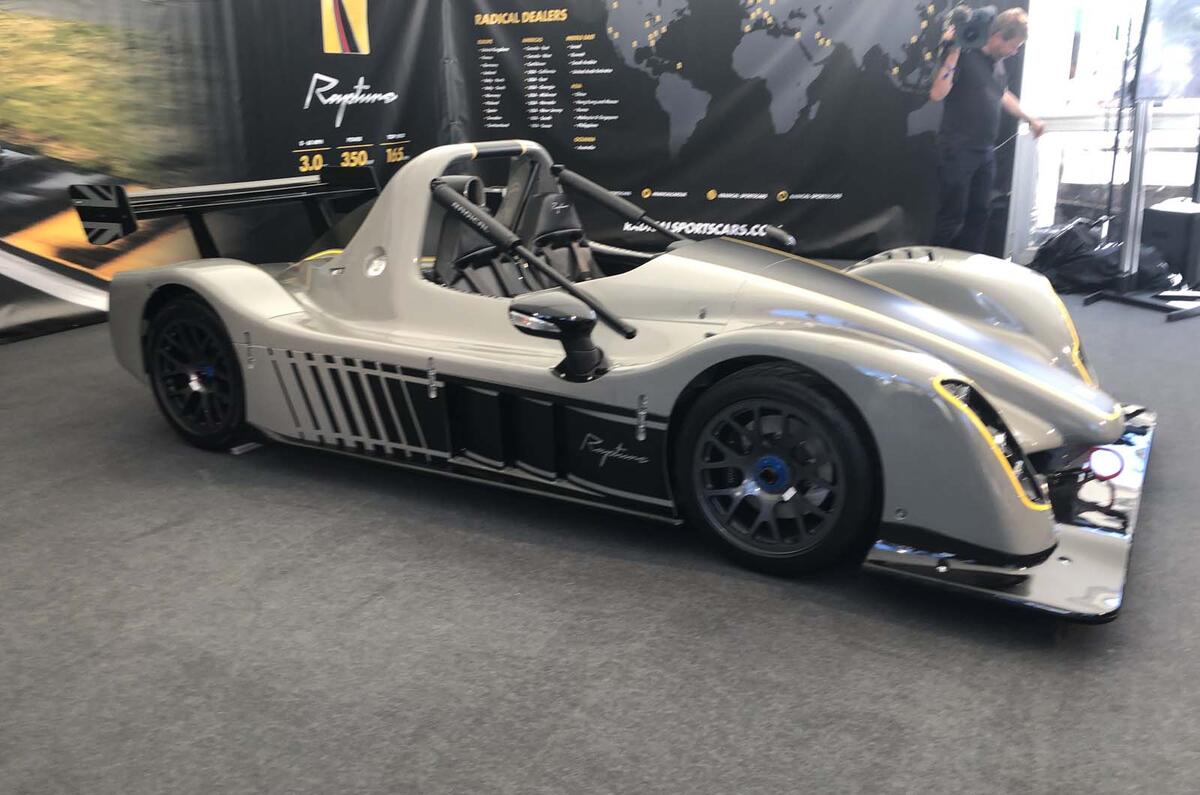 New road-focused Radical Rapture hits Goodwood hillclimb | Autocar