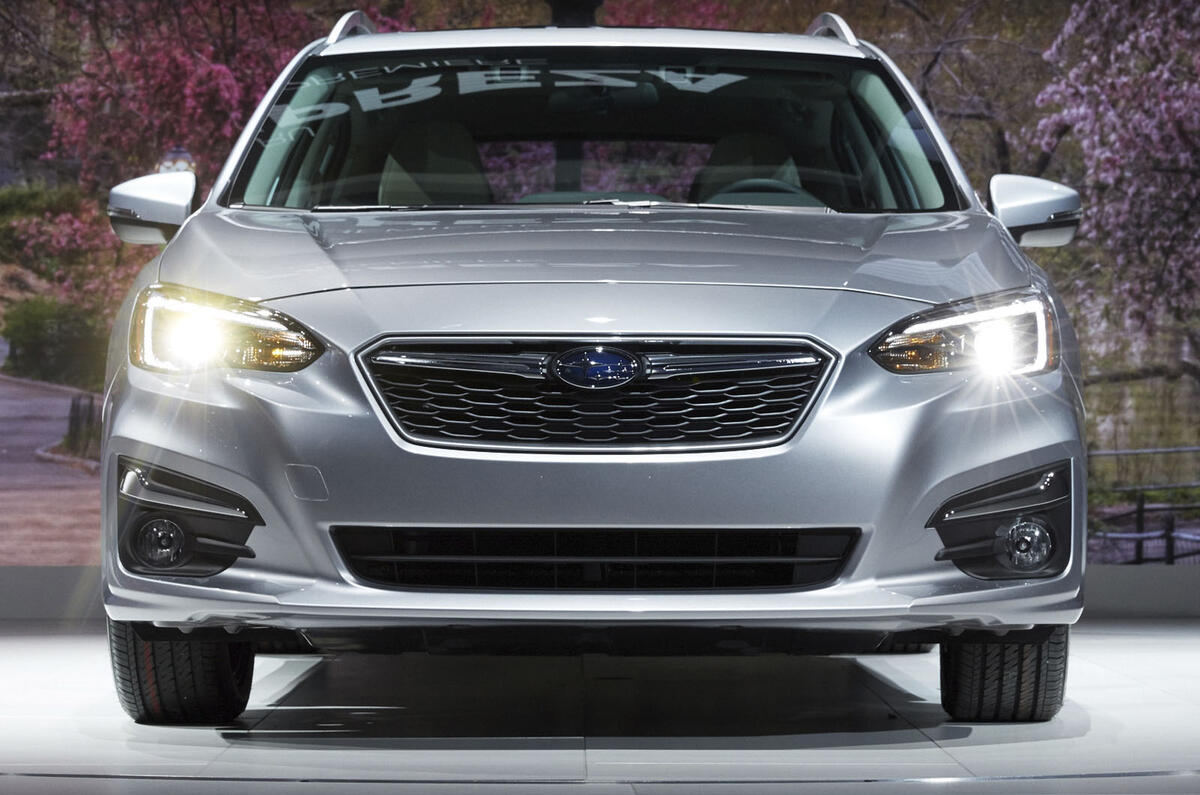 2016 Subaru Impreza hatchback unveiled at New York motor show | Autocar