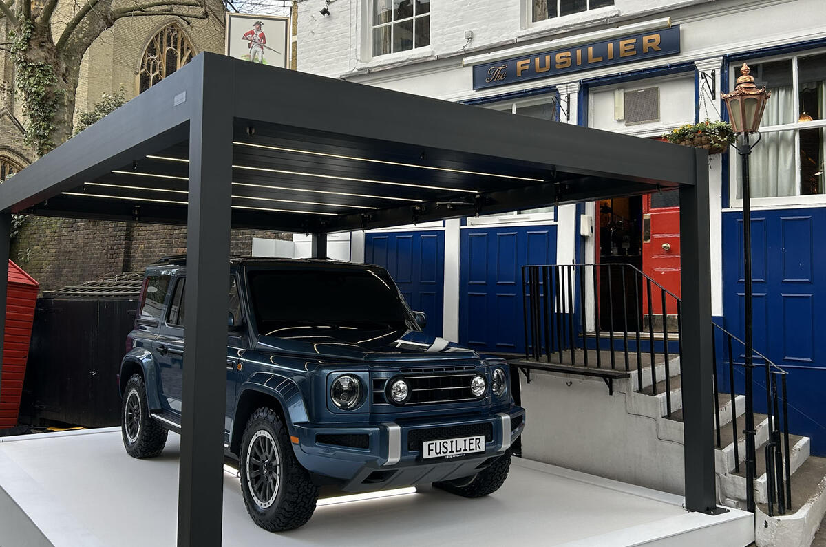 New Ineos Fusilier revealed as EV 4x4 with range-extender option | Autocar