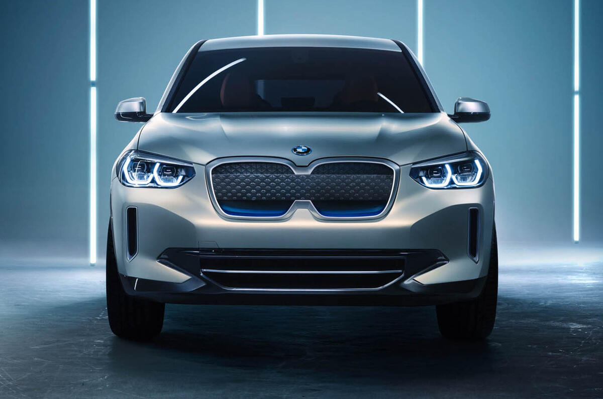 BMW iX3 electric SUV spotted in near-production guise | Autocar