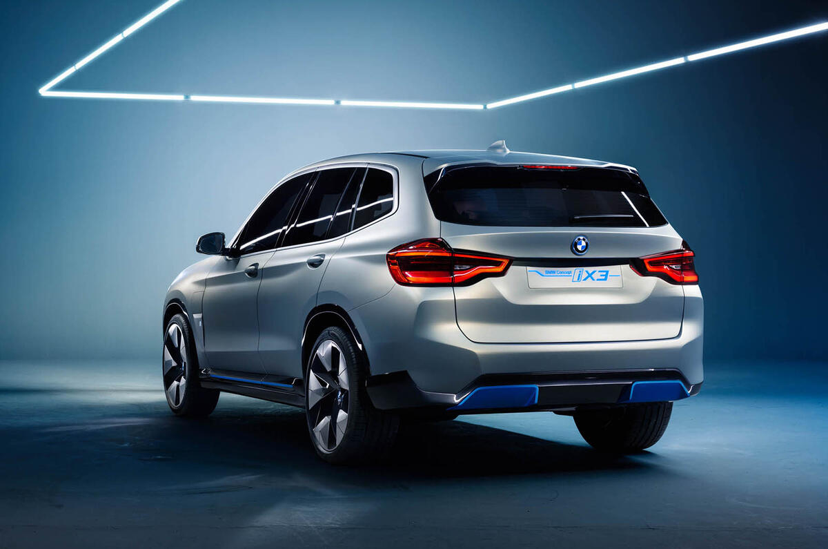 BMW iX3 electric SUV spotted in near-production guise | Autocar