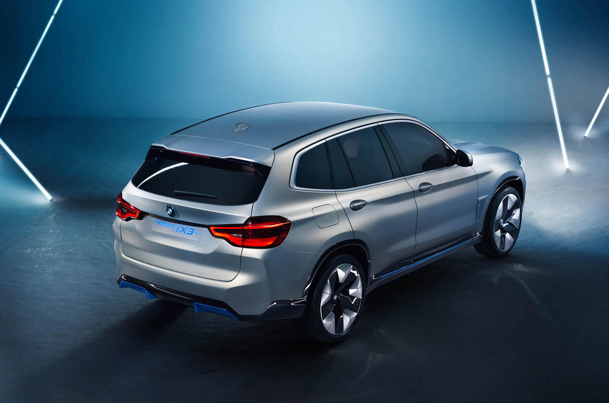 BMW iX3 electric SUV spotted in near-production guise | Autocar