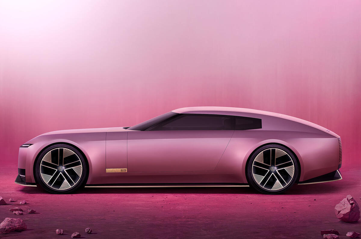 Fresh pictures: Jaguar enters new age with radical Type 00 Concept | Autocar