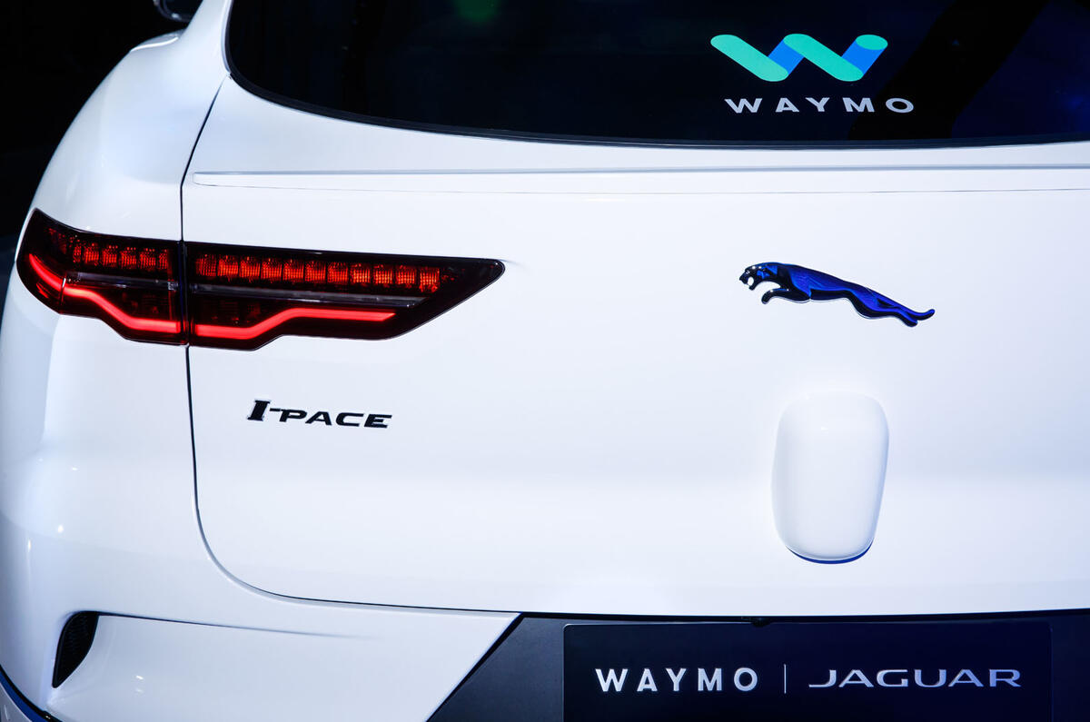 Autonomous Jaguar I-Pace cars to hit roads as part of Google deal | Autocar