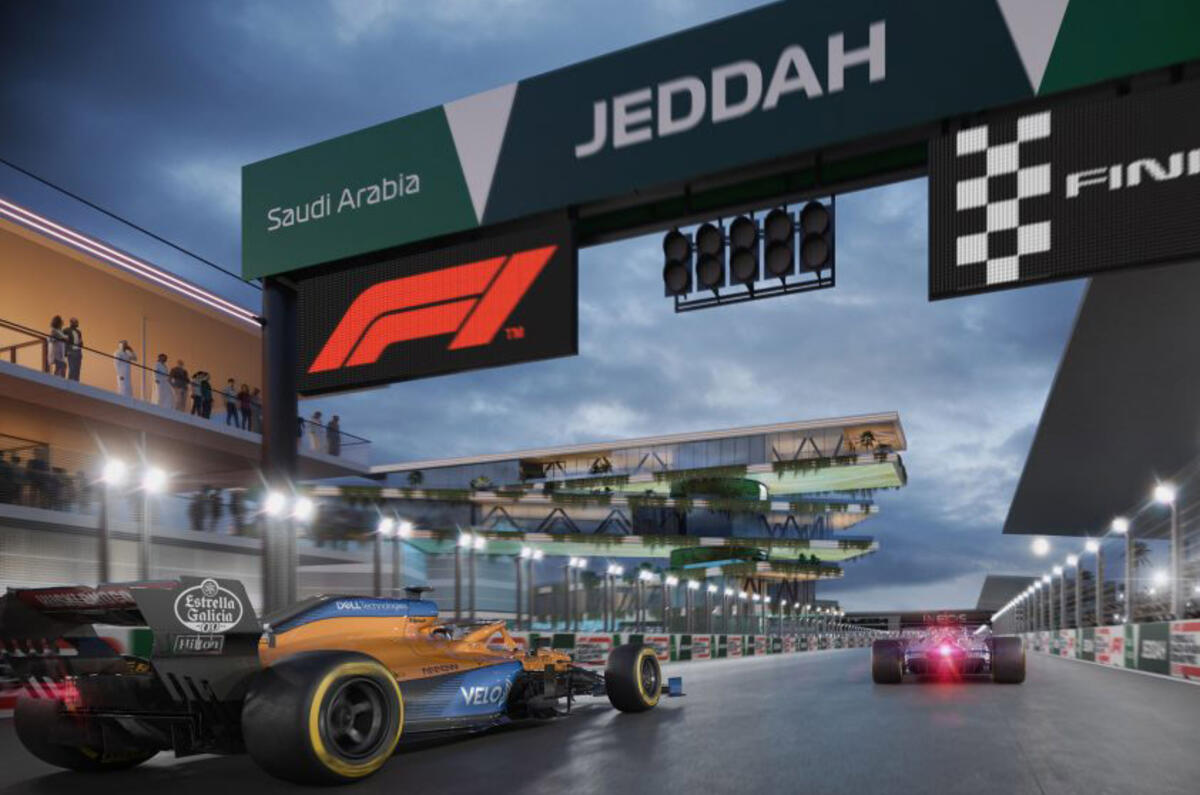 Formula 1 2021: Jeddah street circuit layout revealed | Autocar