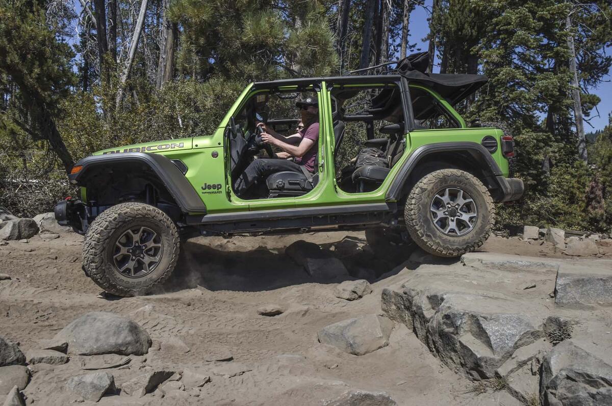 Tackling the Rubicon Trail in a Jeep Wrangler Rubicon | Autocar