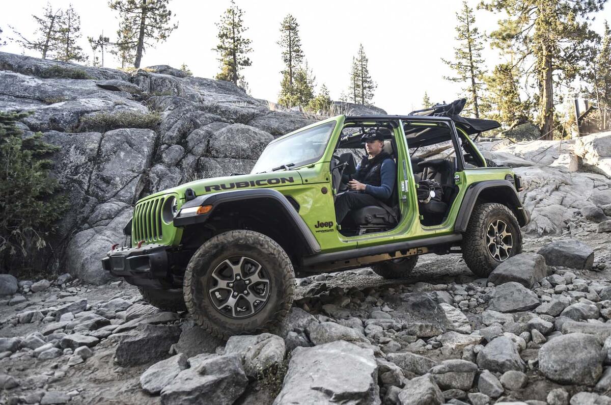 Tackling the Rubicon Trail in a Jeep Wrangler Rubicon | Autocar