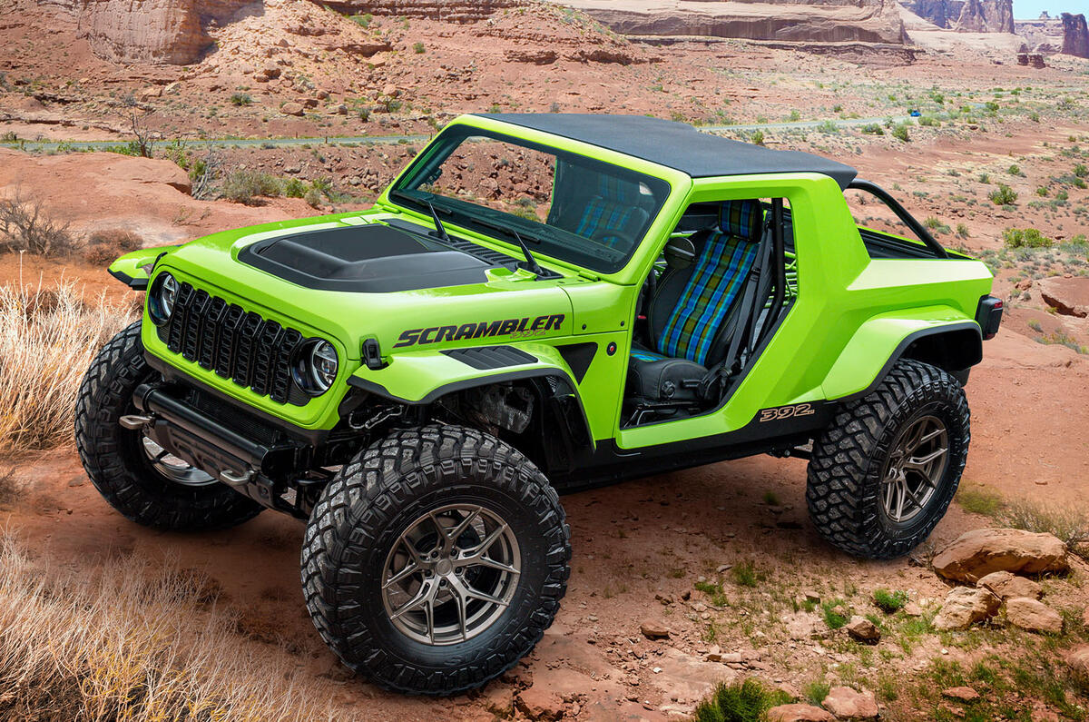 Electric 4x4 with 641bhp, 900lb ft one of seven new Jeep concepts | Autocar