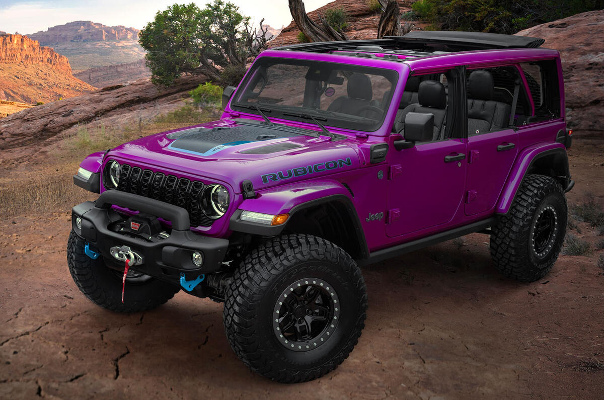 Electric 4x4 with 641bhp, 900lb ft one of seven new Jeep concepts | Autocar