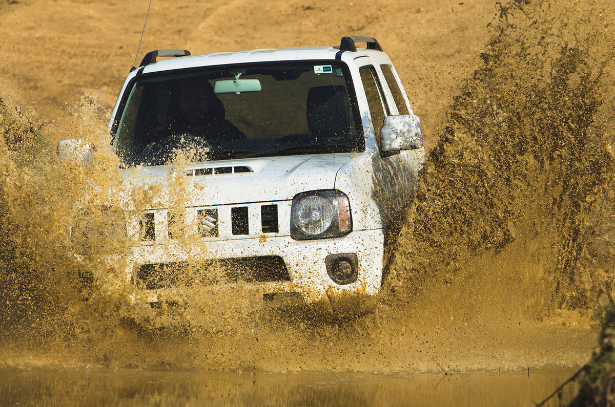 Suzuki Jimny vs Range Rover: £15k and £100k off-roaders do battle | Autocar