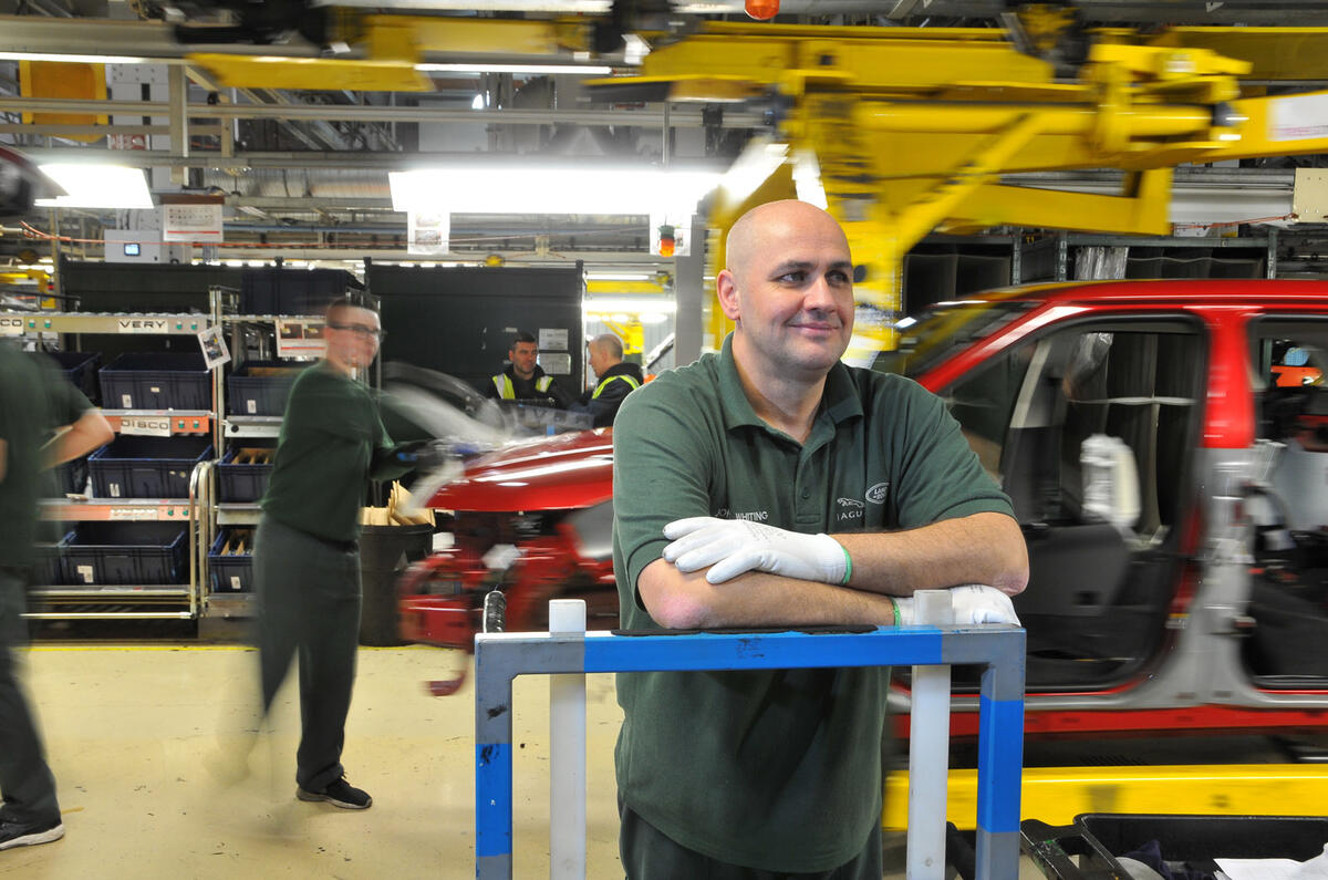A night in the Jaguar Land Rover plant at Halewood | Autocar
