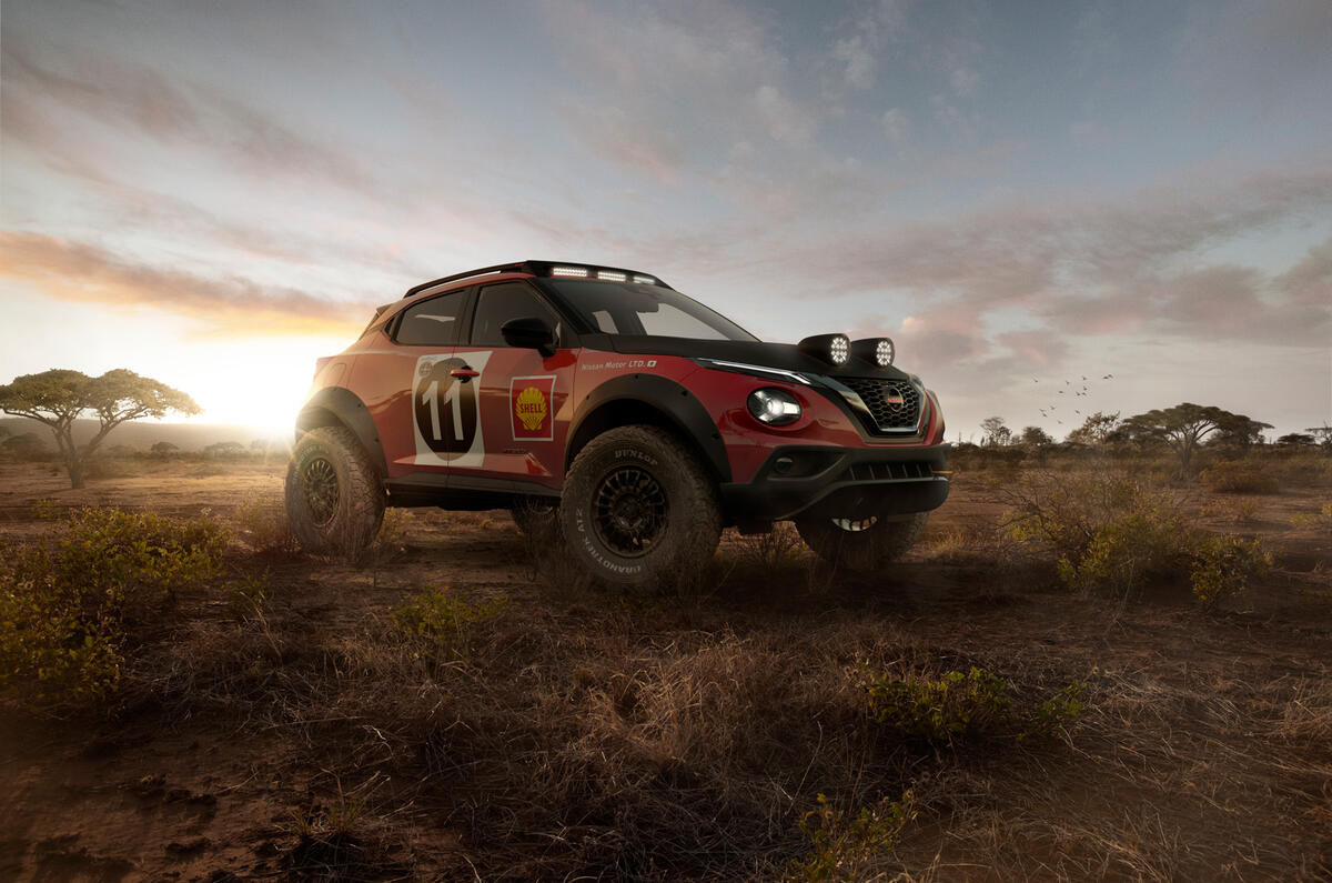 Nissan Juke rally concept celebrates 240Z's East Africa win | Autocar
