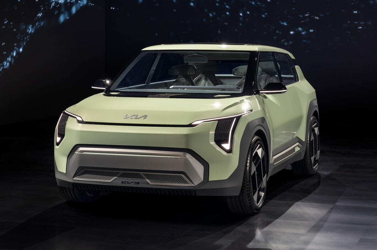 2024 Kia EV3 is sub-£30k baby SUV to replace Soul EV | Autocar