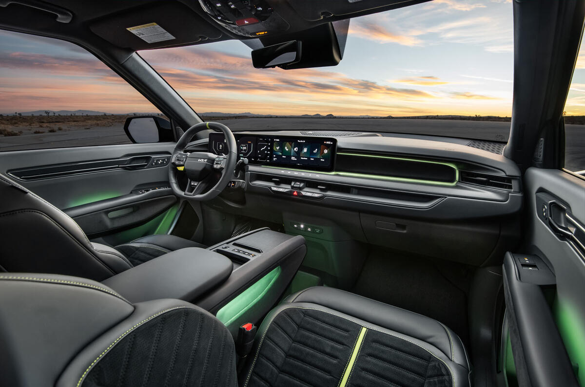 Kia EV9 GT: seven-seater gets 501bhp and sports car pace | Autocar