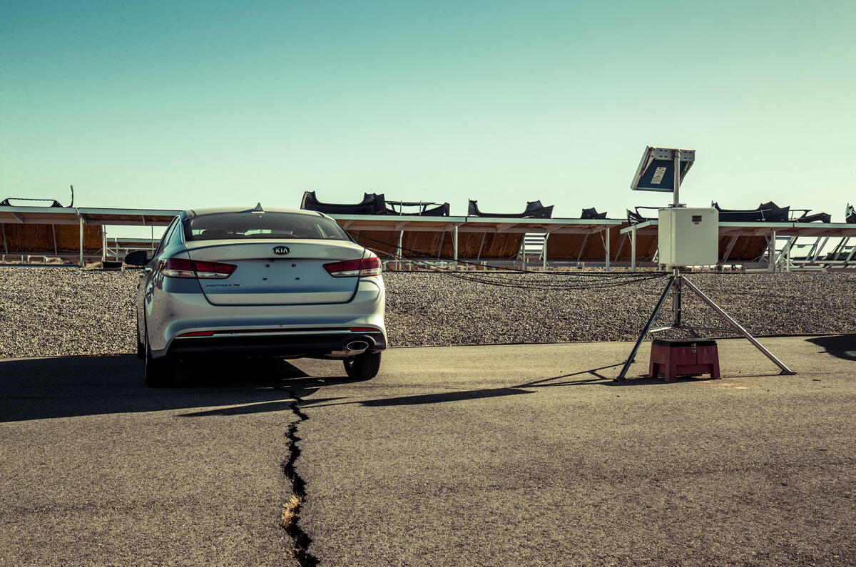 Behind the scenes at Kia's desert testing facility | Autocar