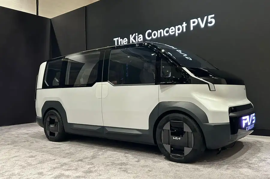 Kia PV5 electric van to make UK debut on 29 April | Autocar