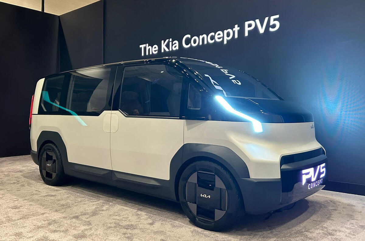 Kia PV5 electric van to make UK debut on 29 April | Autocar