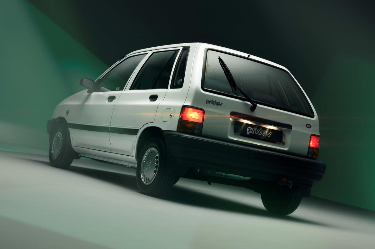 Kia unveils electric Pride with 107bhp and manual 'box | Autocar