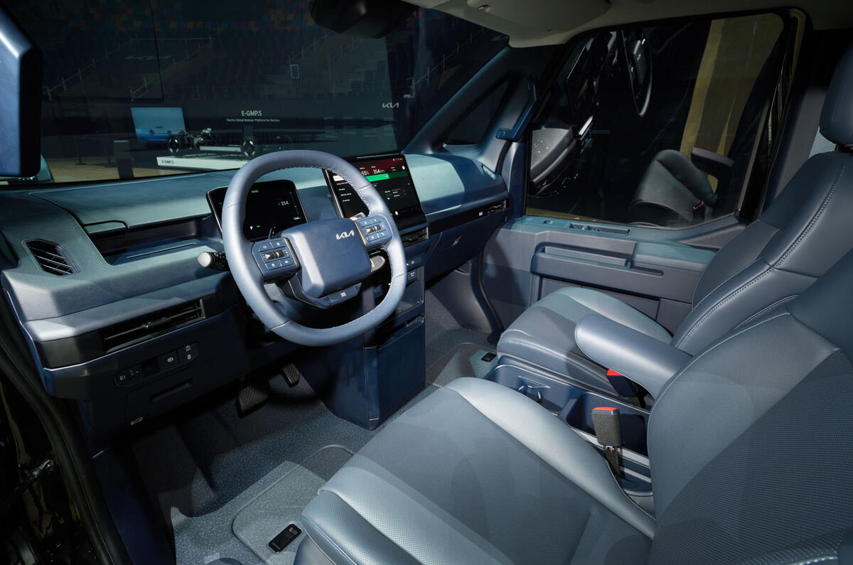 Kia PV5 revealed as electric van for diesel Ford Transit money | Autocar
