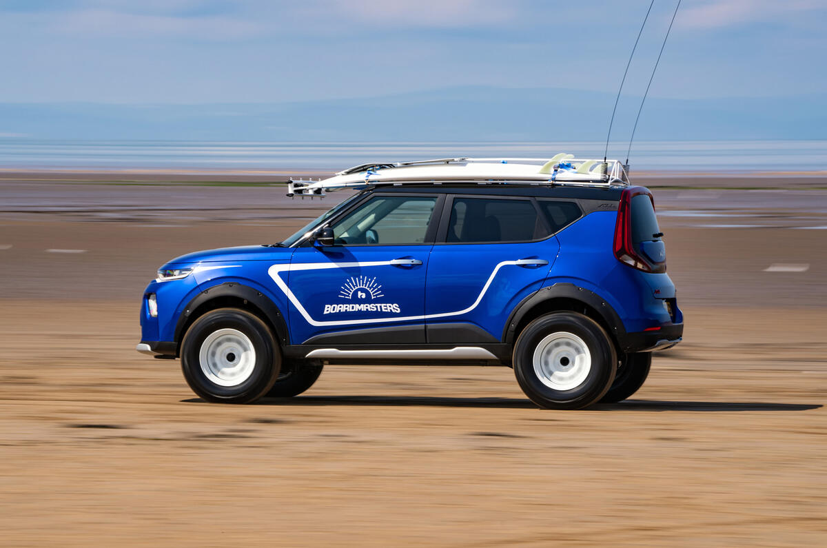 Kia Soul EV gets off-road concept with surfing theme | Autocar