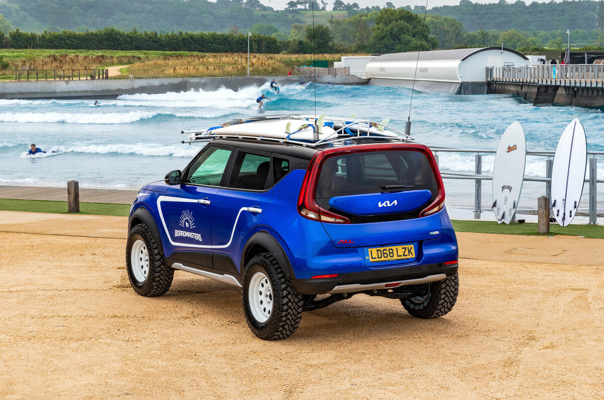 Kia Soul EV gets off-road concept with surfing theme | Autocar