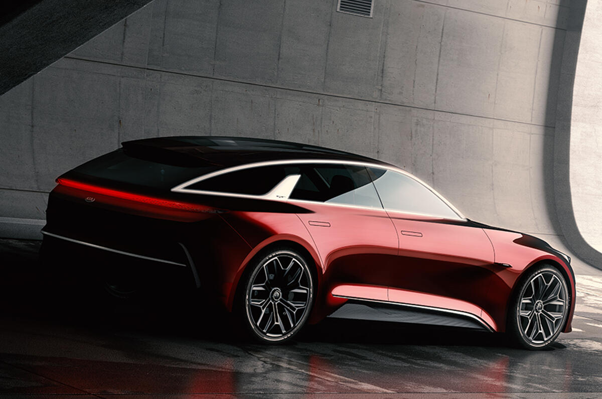 Kia Proceed shooting brake concept on show at Frankfurt motor show ...